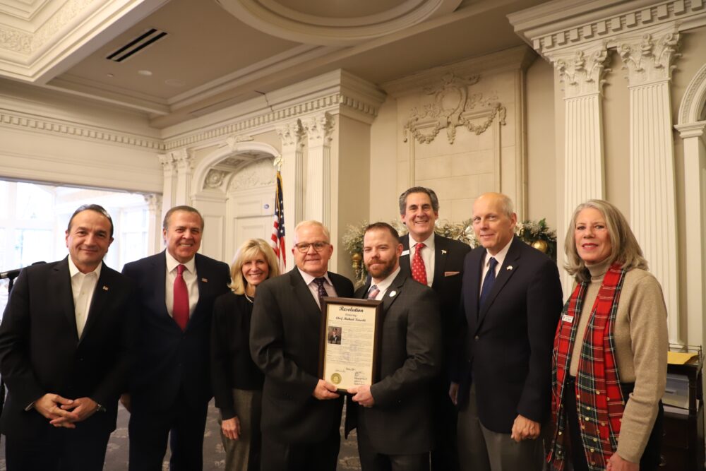 Morris County honors chiefs association outgoing president - WRNJ Radio