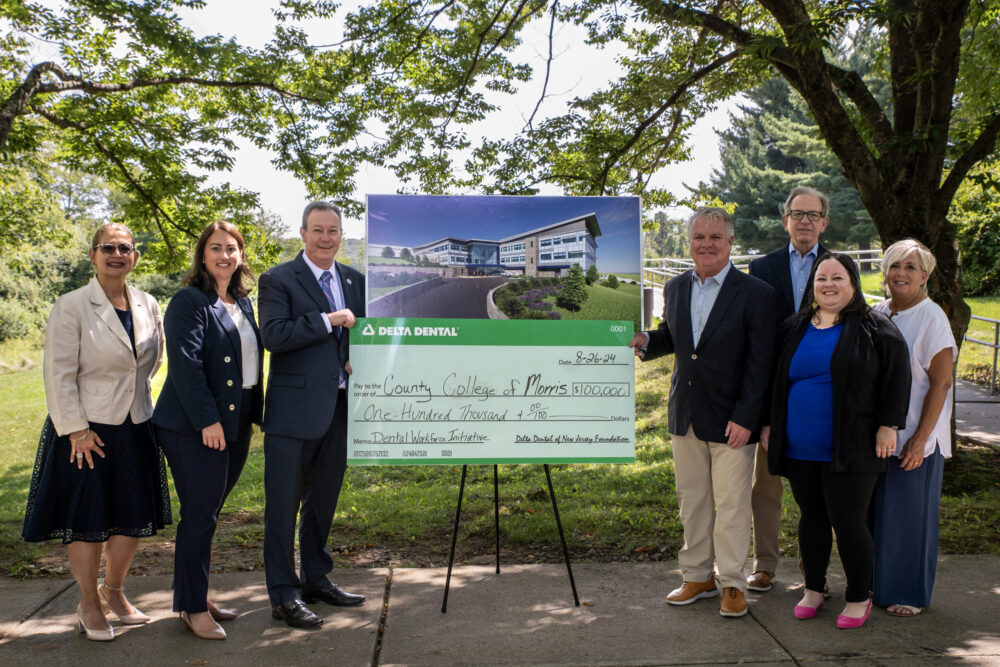 County College of Morris Foundation awarded $100,000 SMILE grant from ...