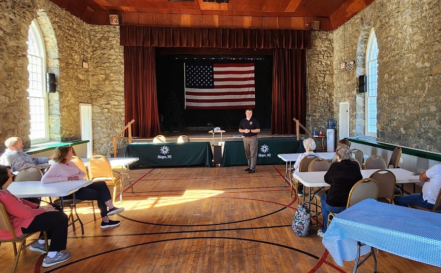 Hope Township unveils upgrades to community center during open house ...