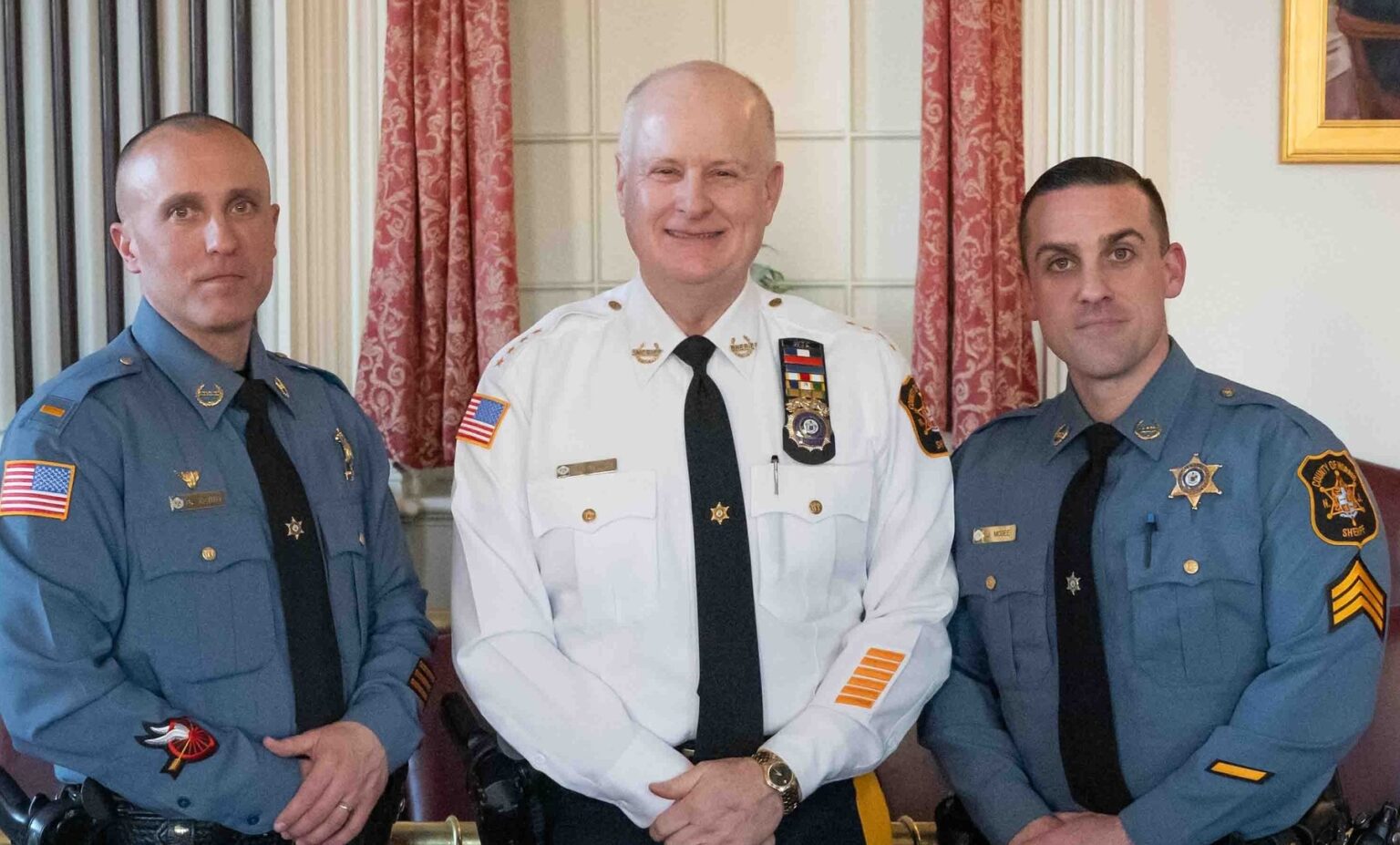 Morris County Sheriff’s Office promotes two officers - WRNJ Radio