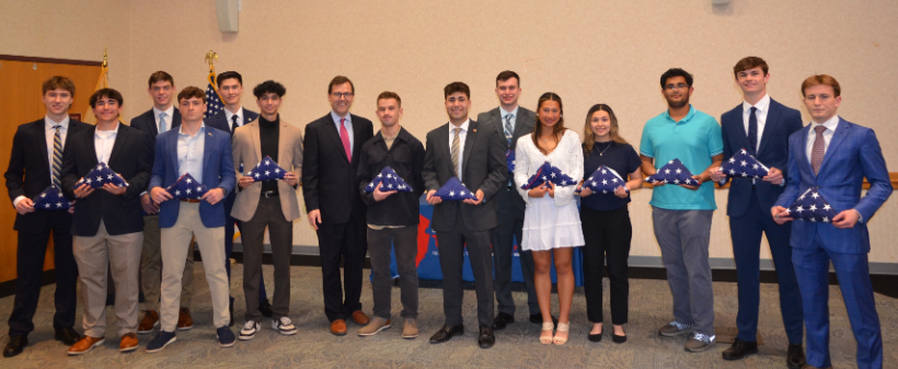 Rep. Tom Kean Jr. honors 16 local students heading to U.S. service ...