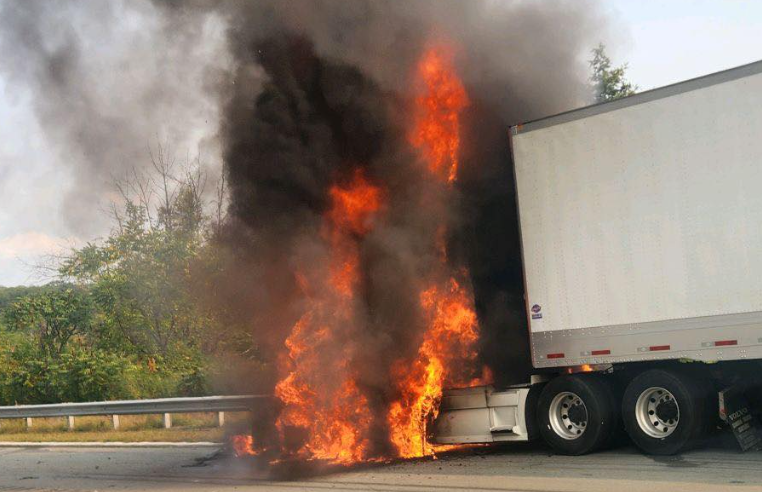 Firefighters extinguish tractor-trailer fire on I-80 in Morris County ...