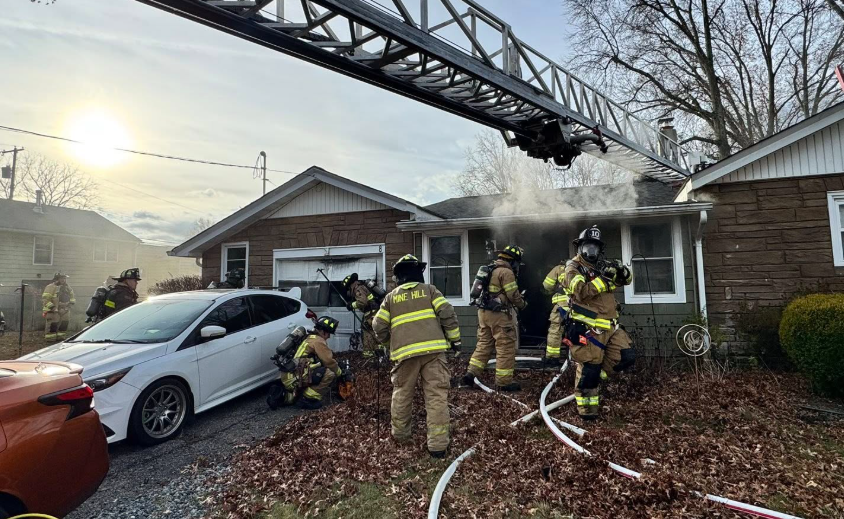 Thanksgiving morning fire contained to garage in Morris County - WRNJ Radio